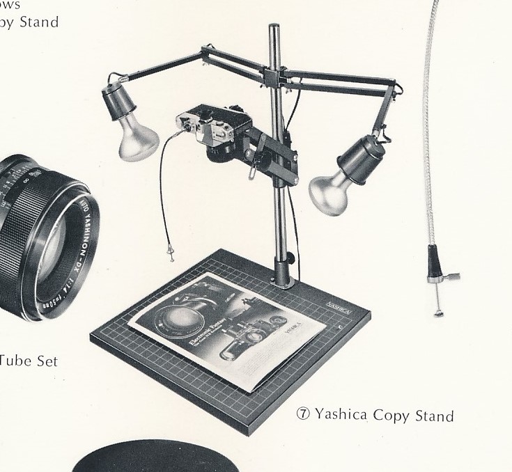 Yashica Pentamatic S & a “new” old school copy stand – | Chasing ...