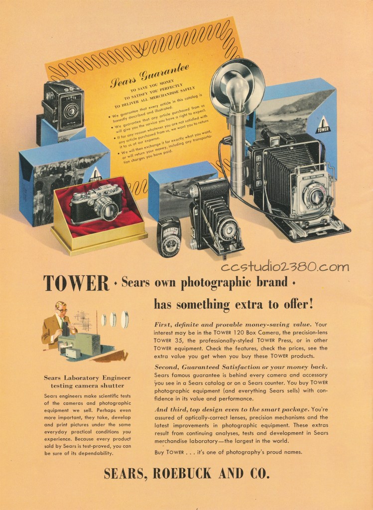 Sears Camera Catalog – 1952 | Chasing Classic Cameras with Chris