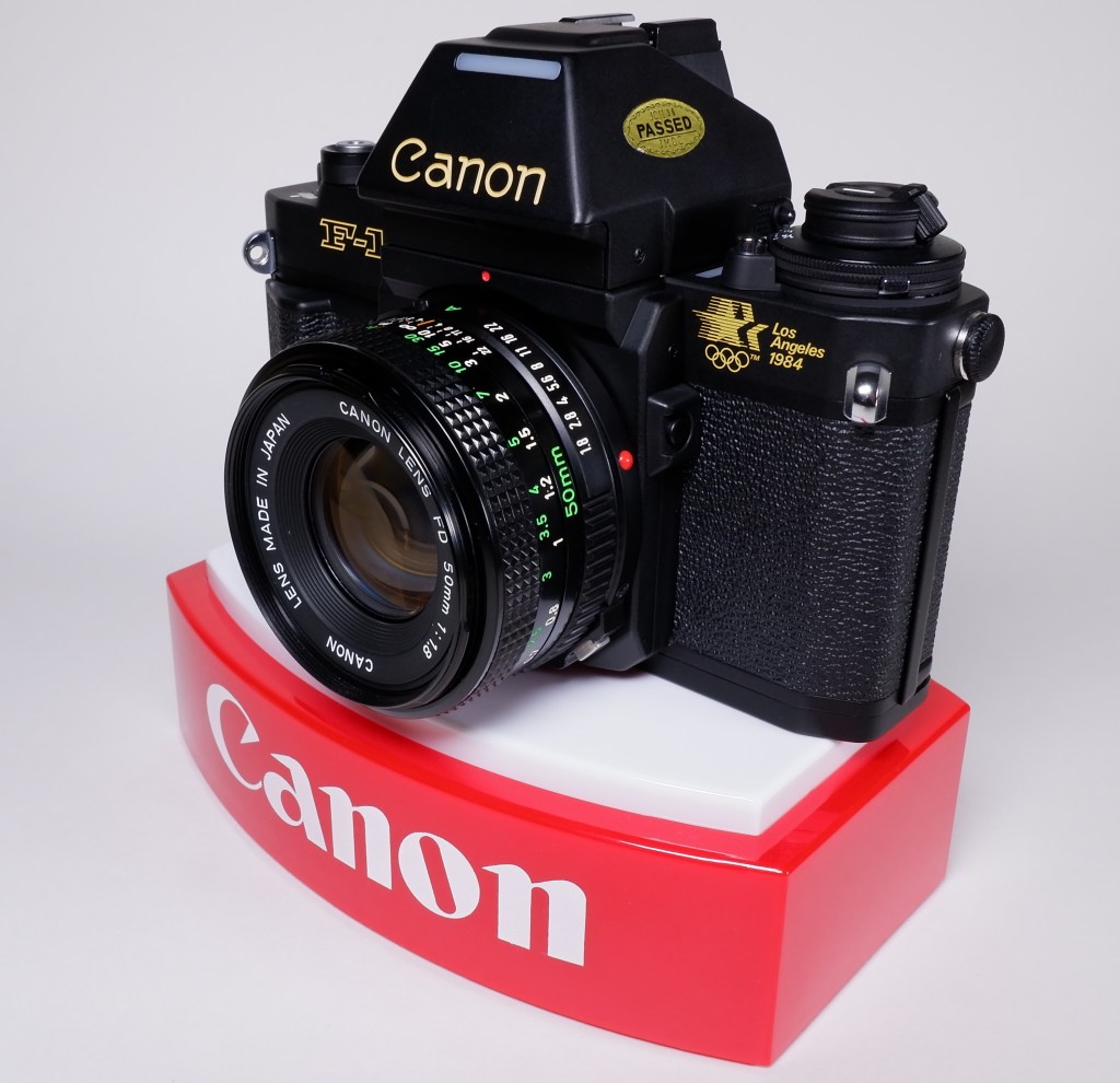 In the Shop – Canon New F-1 Los Angeles 1984 Olympic Edition | Chasing ...